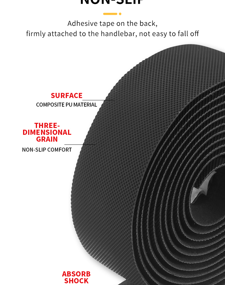MOSUV Road Bike Handlebar Tape Bar Tapes EVA/PU Soft Anti-Vibration ...