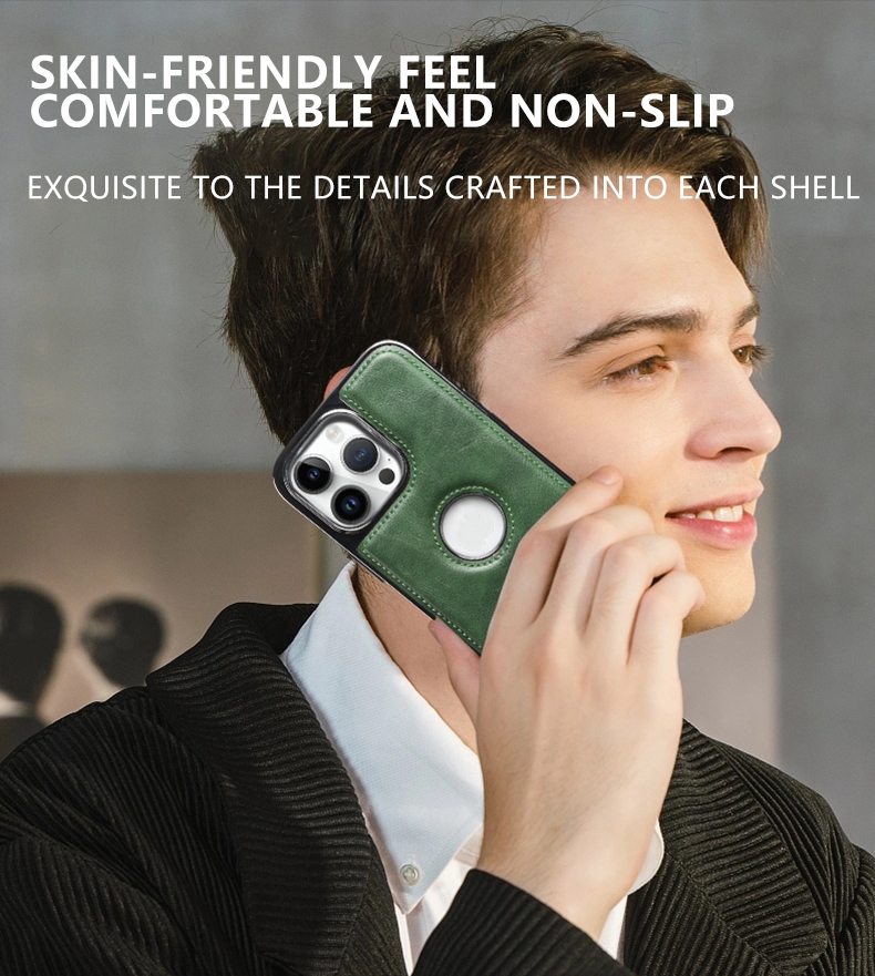 LIGHT LUXURY Men's phone case for iPhone 15 ProMax high-end leather ...