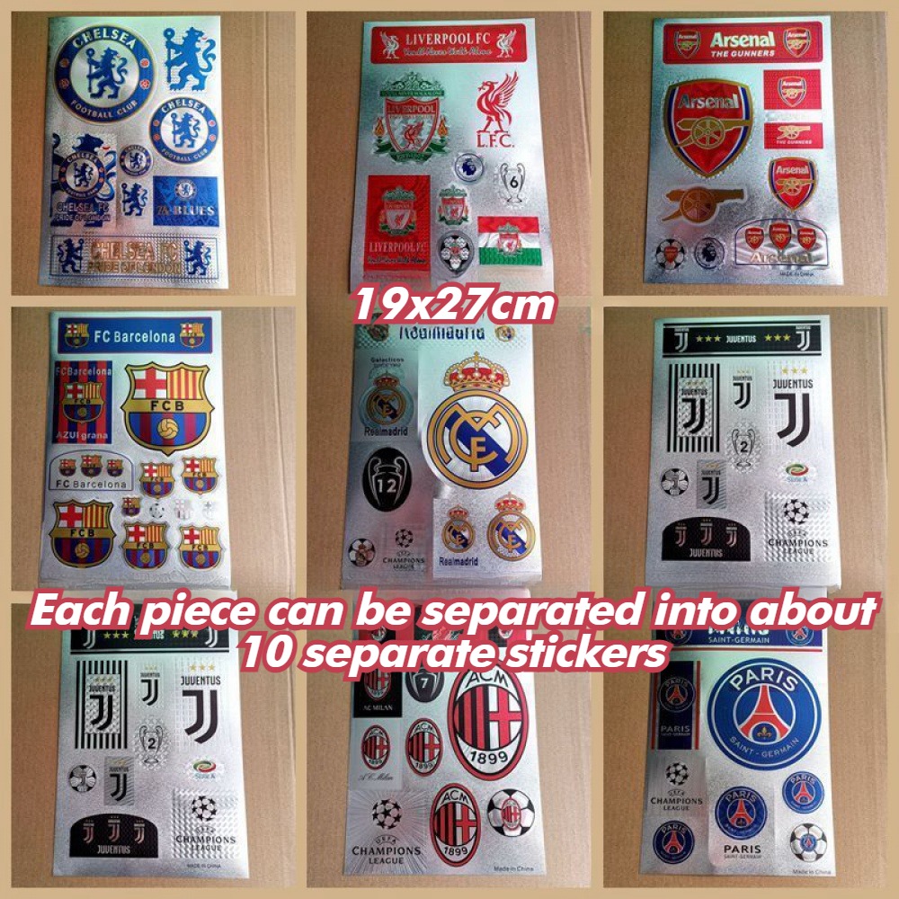 Car Stickers Bumper Stickers Barcelona Real Madrid Paris Liverpool ...