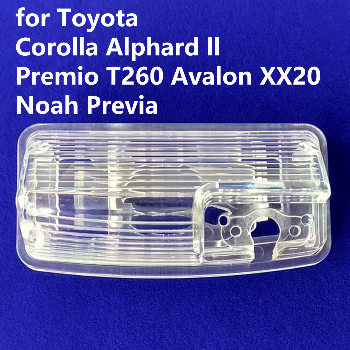 Car Camera Bracket Housing Mount Reverse License Plate Light for Toyota ...
