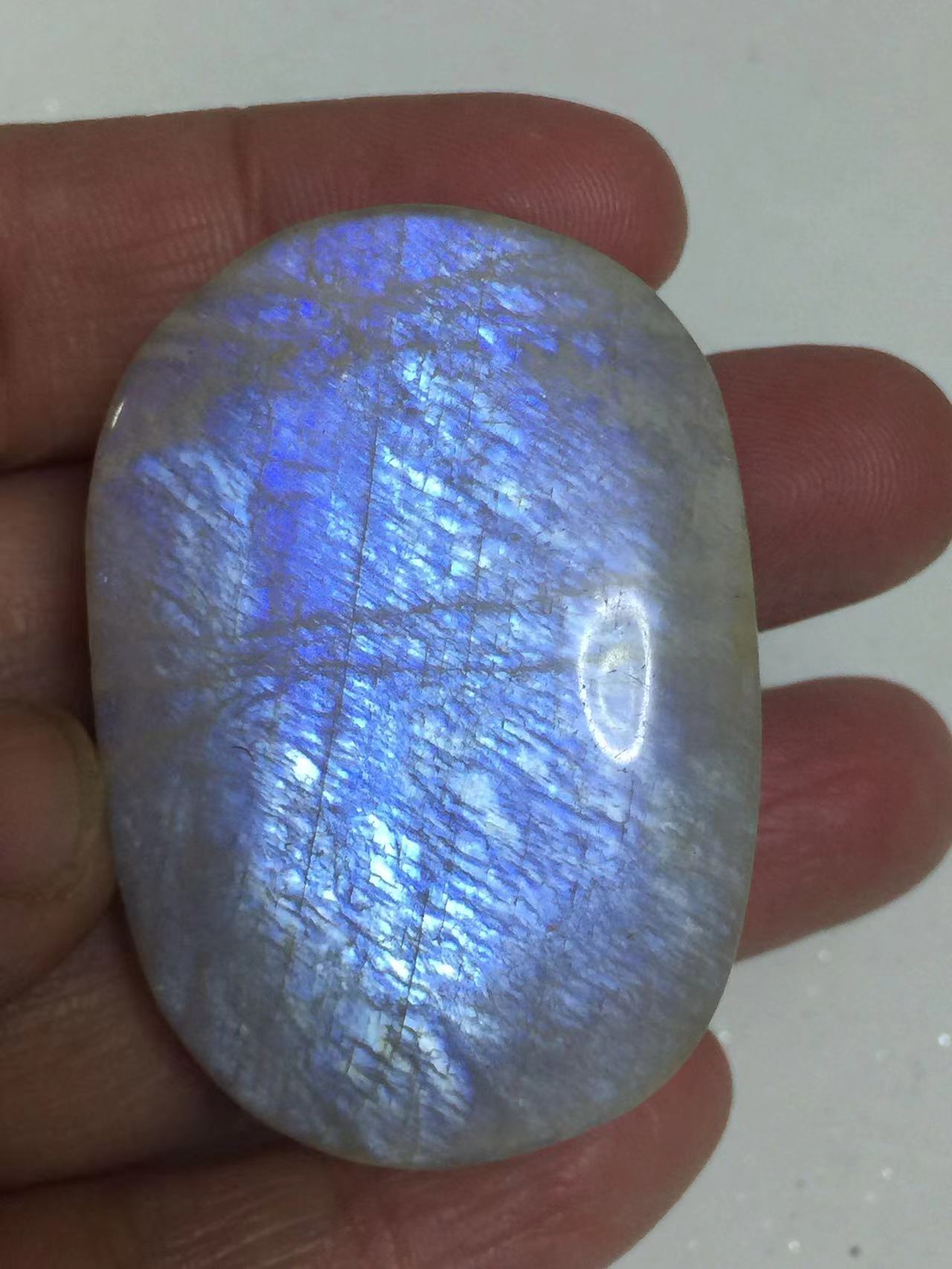 A Premium Moonstone Blue Moonlight Moonstone Play | Shopee Philippines
