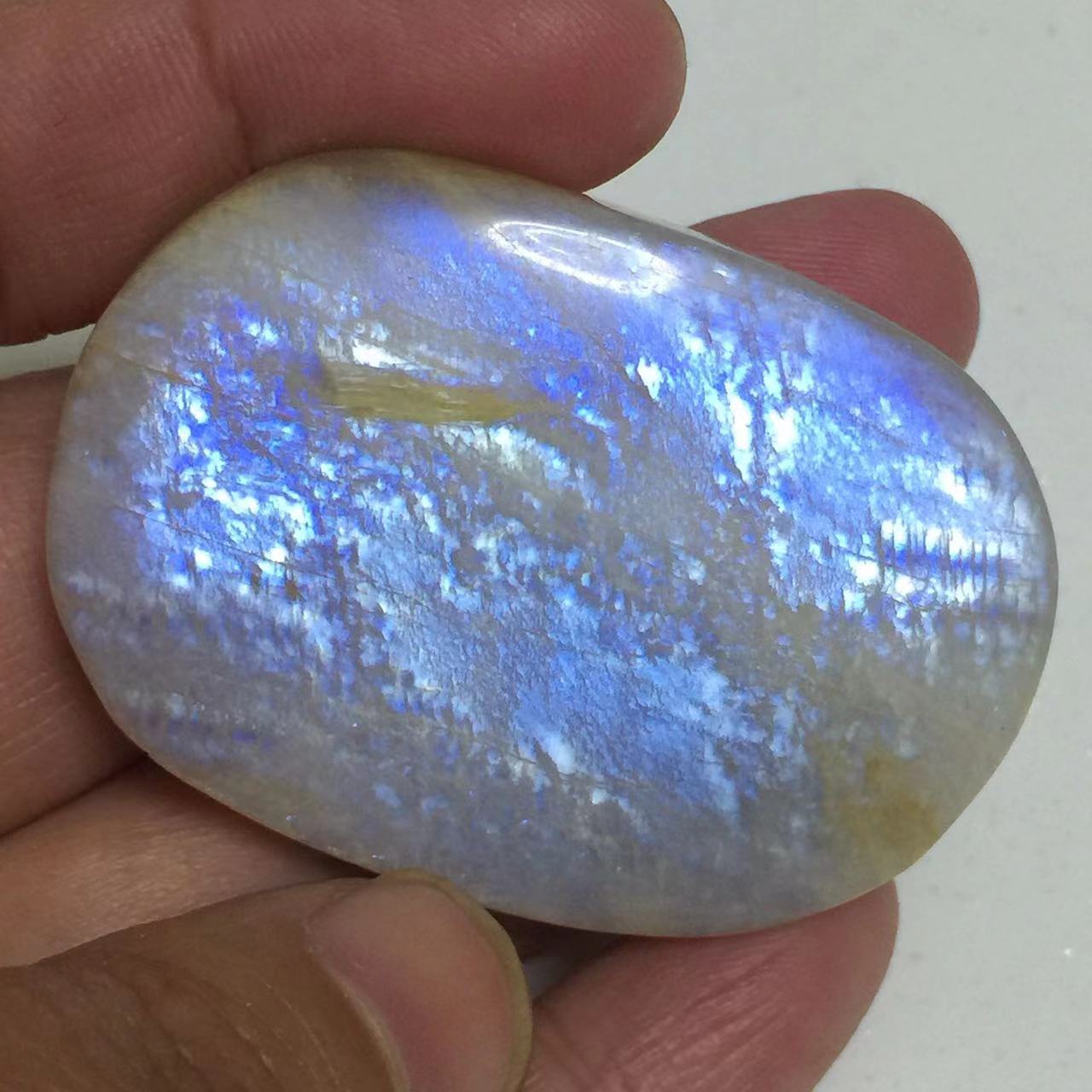 A Premium Moonstone Blue Moonlight Moonstone Play | Shopee Philippines