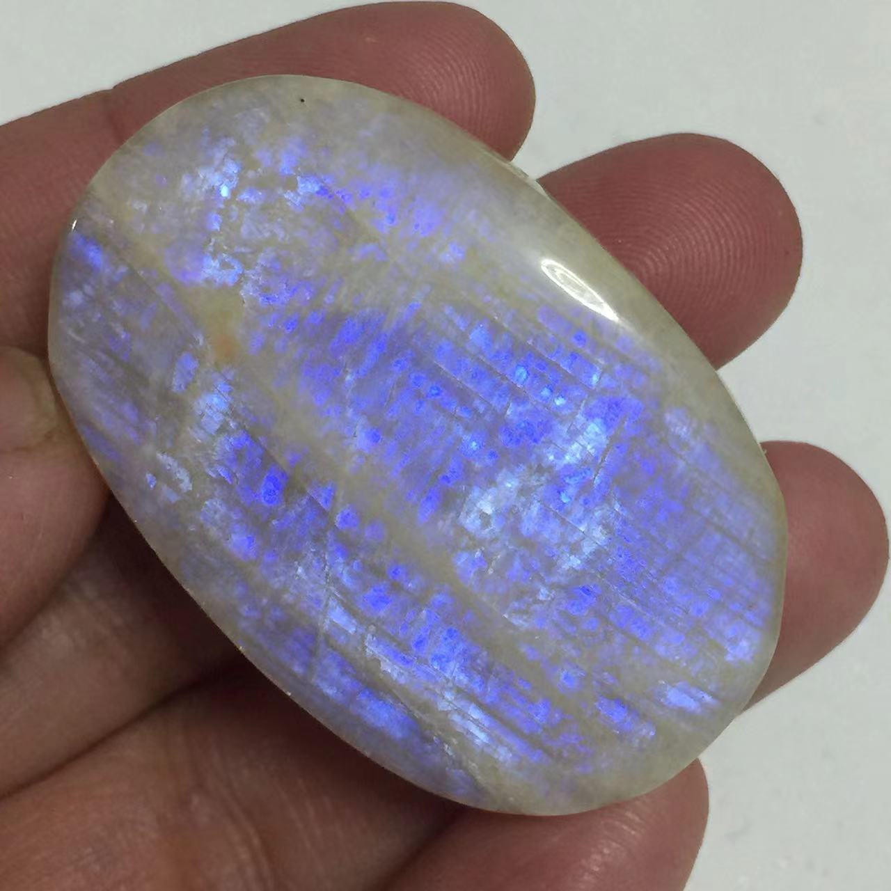 A Premium Moonstone Blue Moonlight Moonstone Play | Shopee Philippines