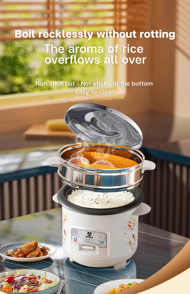 3L rice cooker with steamer mini rice cooker multifunctional electric ...