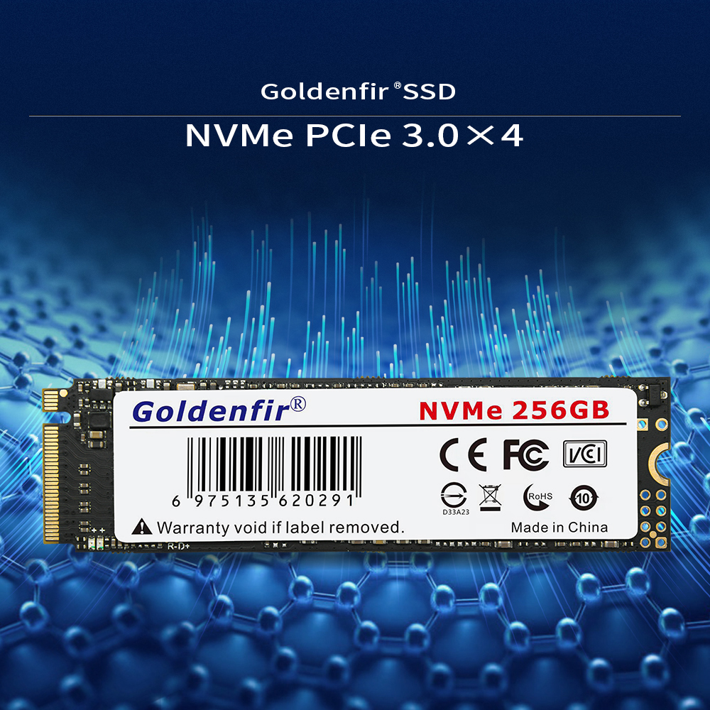 Goldenfir SSD M.2 NVMe 1TB 512GB 256GB 128GB PCIe M2 2280 Internal Solid State Drive Laptop ...