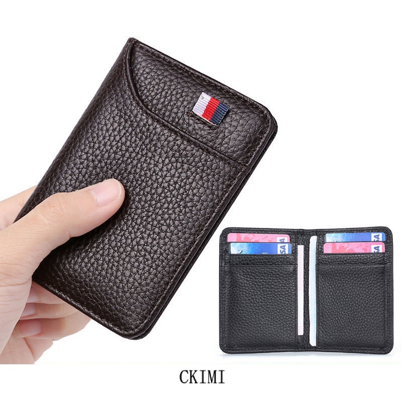 Card Holder Men RFID Shielding Anti-Degaussing Multi-Card ID Card ...