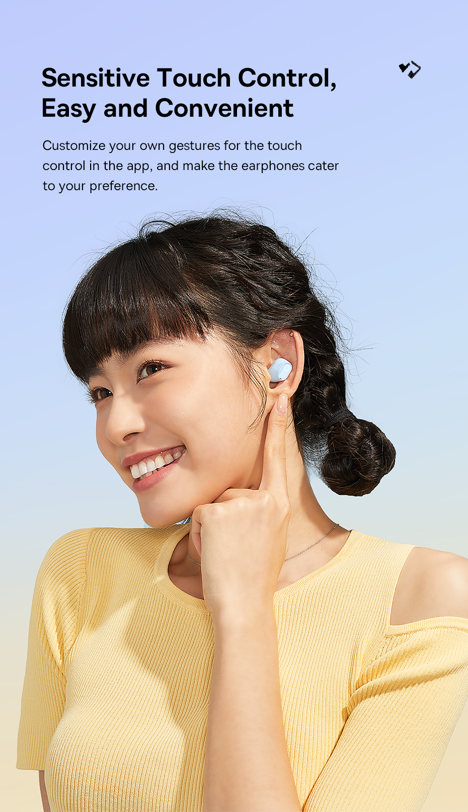 Baseus WM02 True Wireless Earphones TWS 5.3 Bluetooth Earbuds | Shopee ...