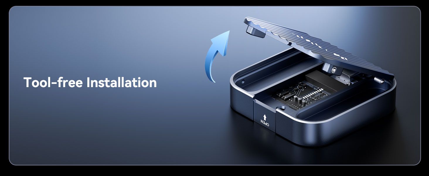 ACASIS Magnetic M.2 2230 NVMe SSD Enclosure with Magsafe for phone,USB ...