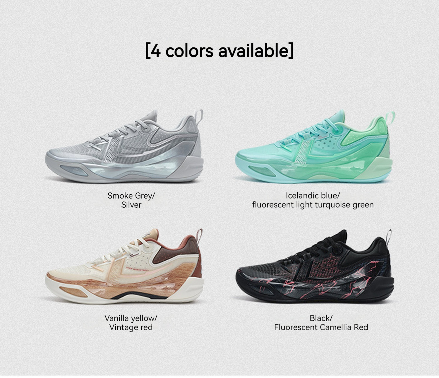 XTEP Men LingJi 2.0 Basketball Shoes Non-slip Thick Bottom Professional ...