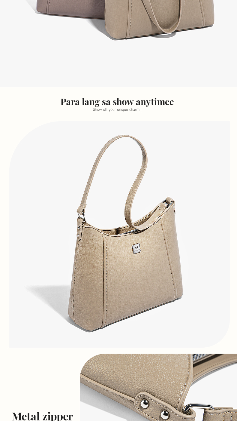 MOSSDOOM Women's Bag Lucie Bag Large Capacity Commuter Shoulder Tote Bag for Women | Shopee ...