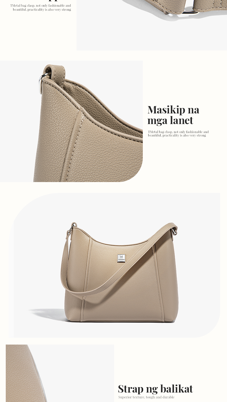 MOSSDOOM Women's Bag Lucie Bag Large Capacity Commuter Shoulder Tote Bag for Women | Shopee ...