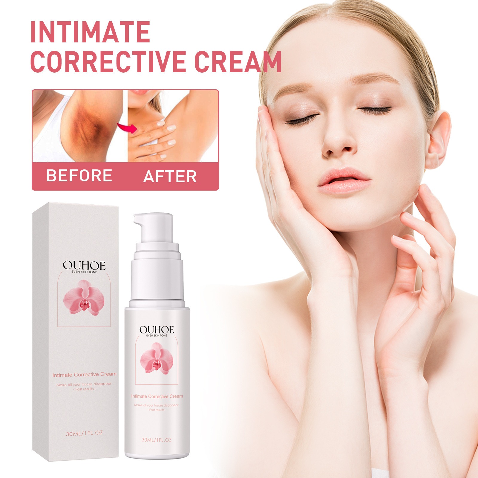 OUHOE Intimate Corrective Cream 30ml Body Whitening Lotion Remove ...