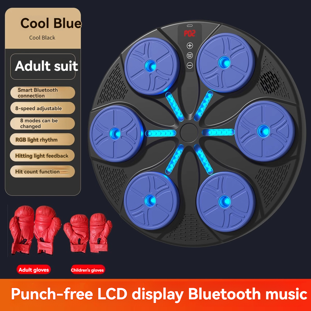 American intelligent music boxing machine Sanda reaction training ...