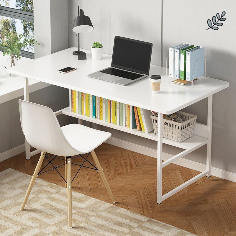 Computer desk Student desk Simple Family desk Double desk 80/100/120CM ...