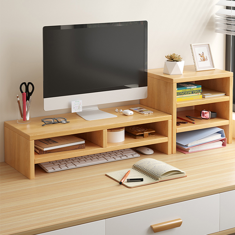 Monitor Rack Riser Monitor Stand Office Desk Storage Computer Monitor ...