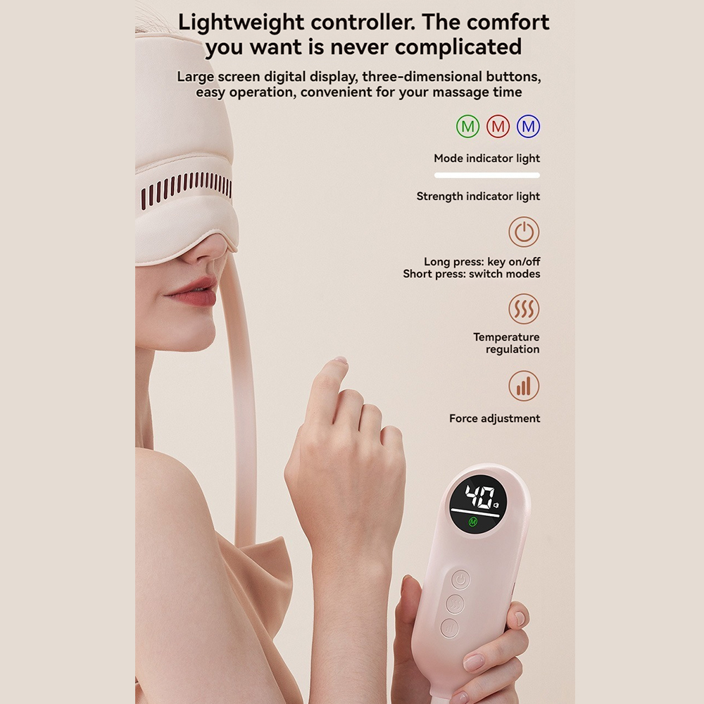 Head Massager Airbag Massage Cap Scalp Cervical Eye Massager With ...