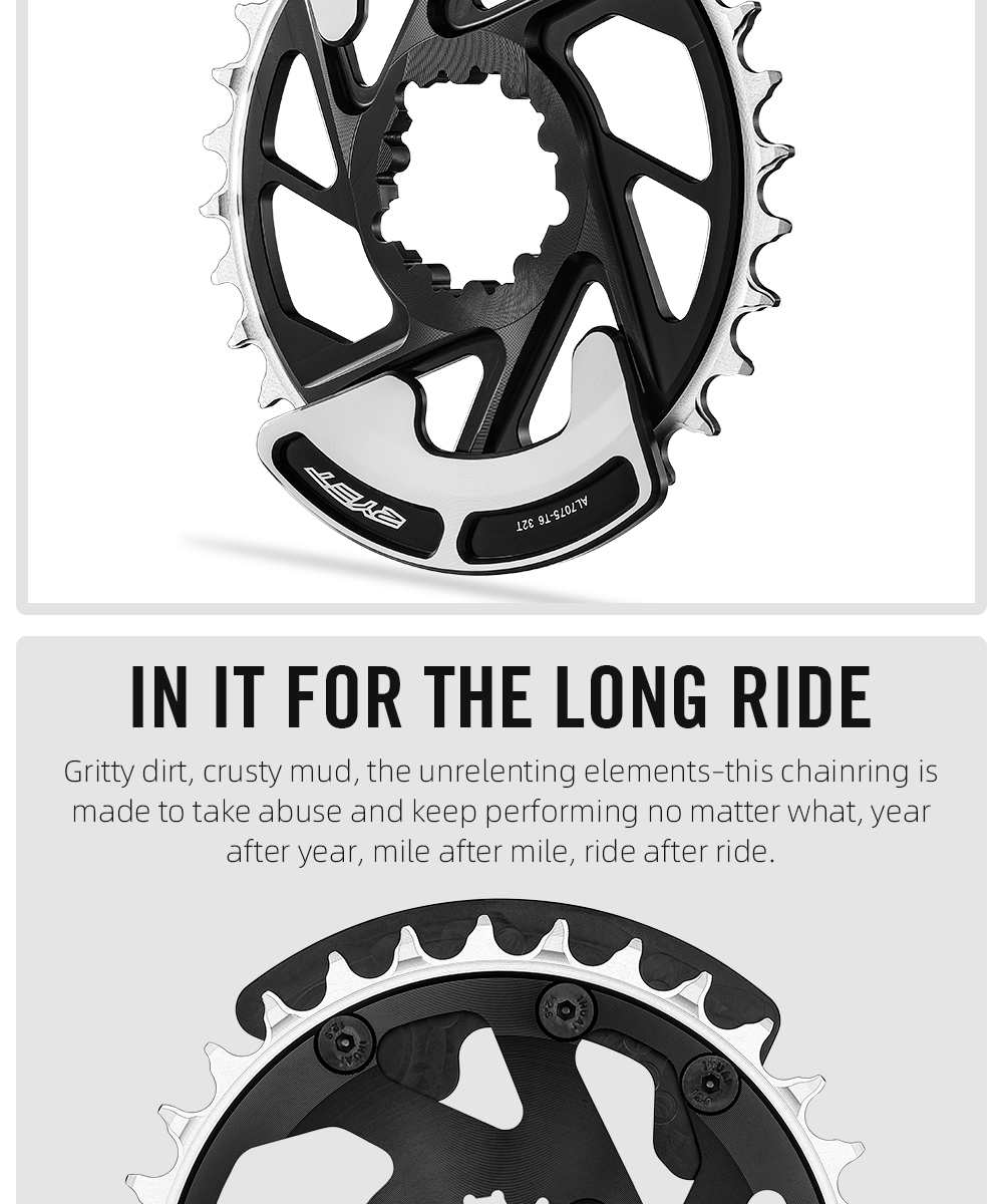 RYET Narrow Wide MTB Chainring Boost Offset 3mm 32T/34T/36T Mountain ...