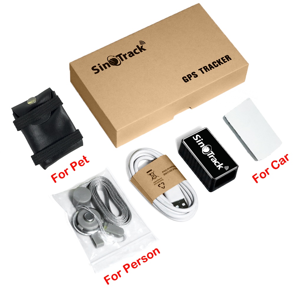SinoTrack Mini GSM GPS Tracker ST-903 For Kids Person Car Big Built ...