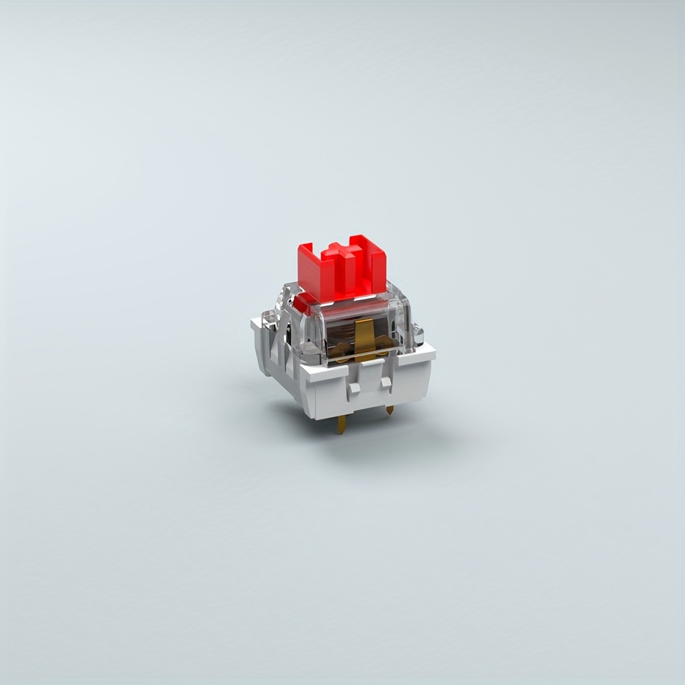 Mechanical Keyboard Switch Linear Tactile Silent Switches 110pcs 2 Pin ...