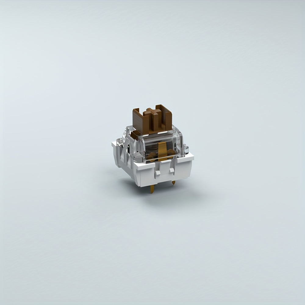 Mechanical Keyboard Switch Linear Tactile Silent Switches 110pcs 2 Pin ...