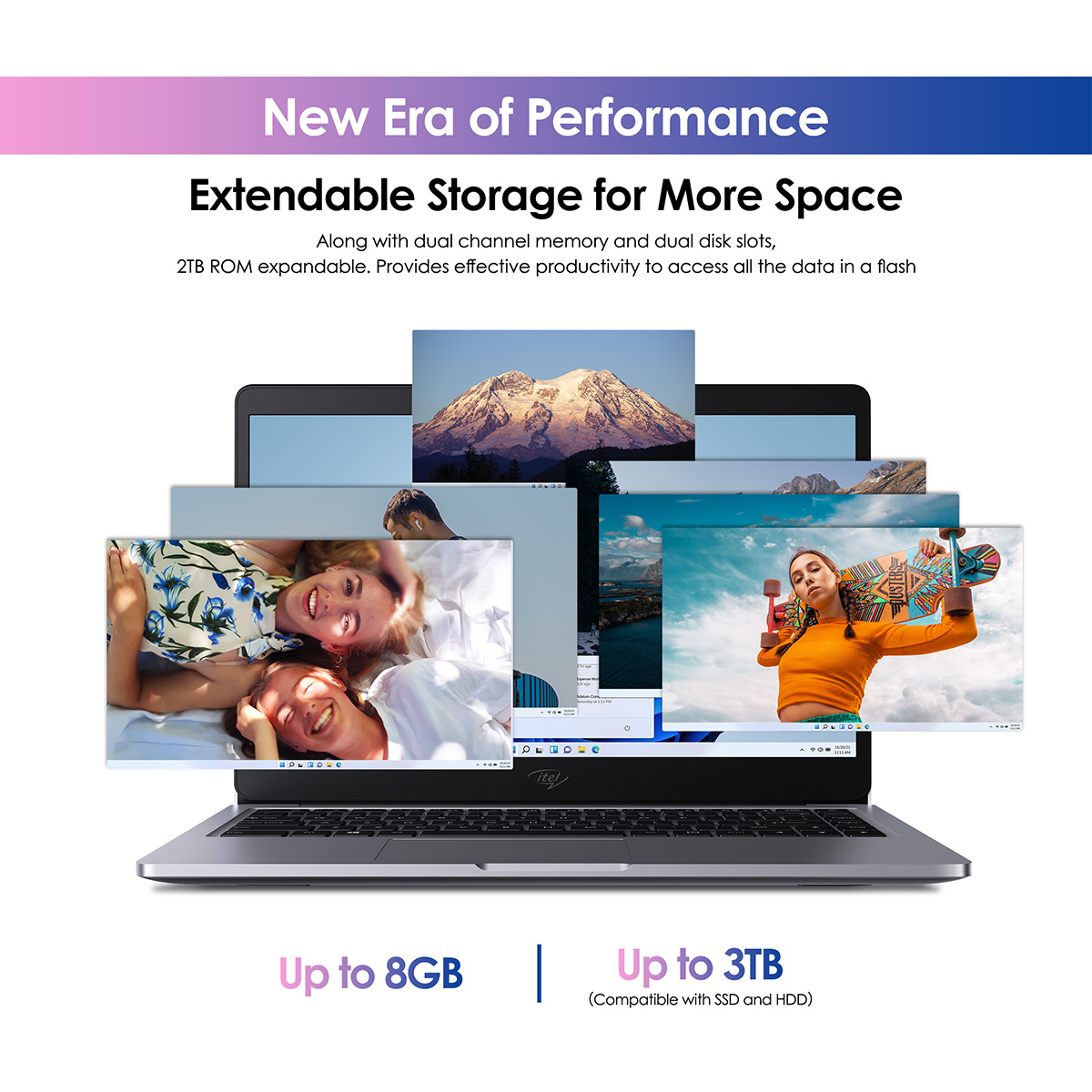 Itel Able 2, 14” display, Windows 11 Home Laptop | Shopee Philippines