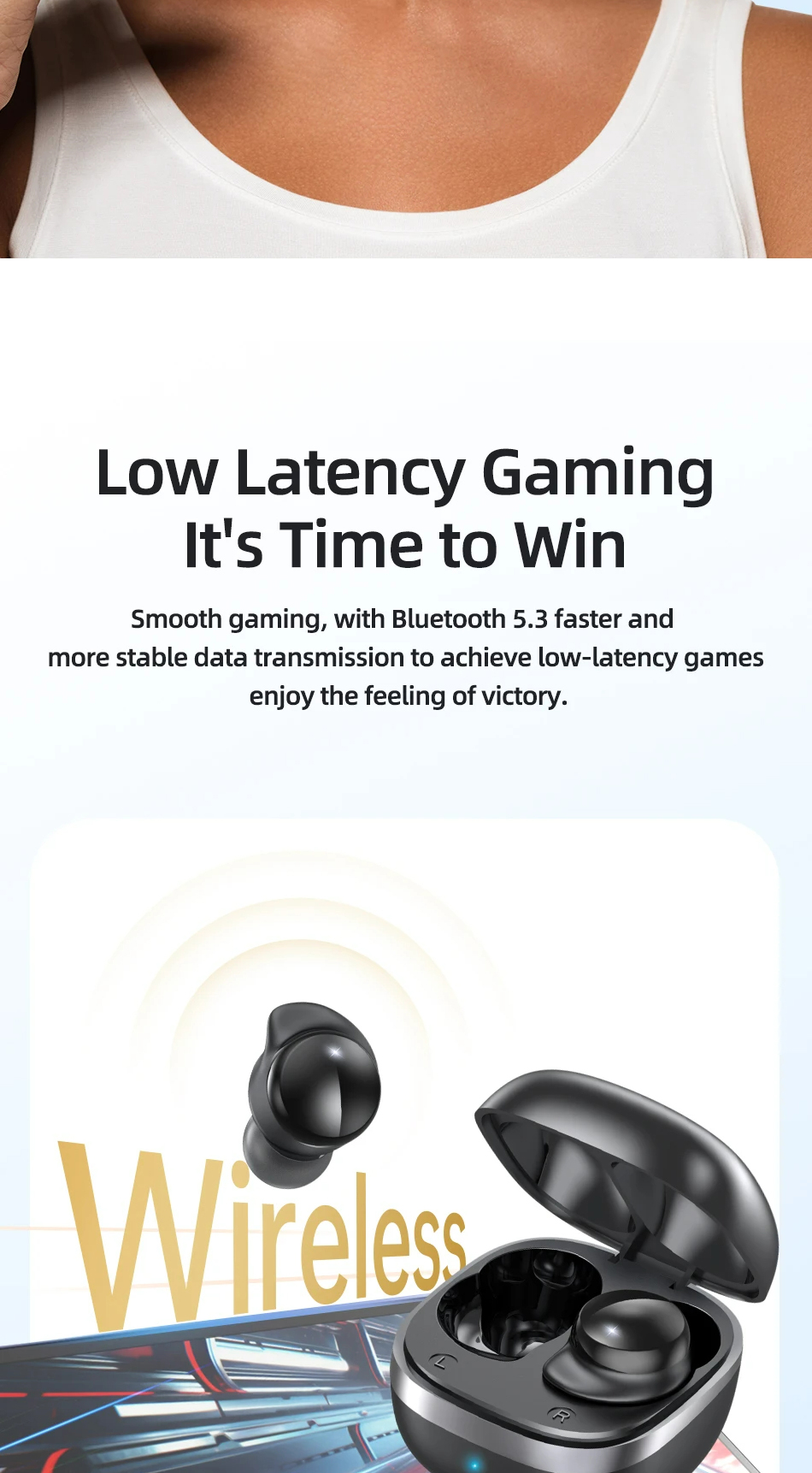 Awei T78 Bluetooth Earphone Mini True Wireless Earbuds With Microphone ...