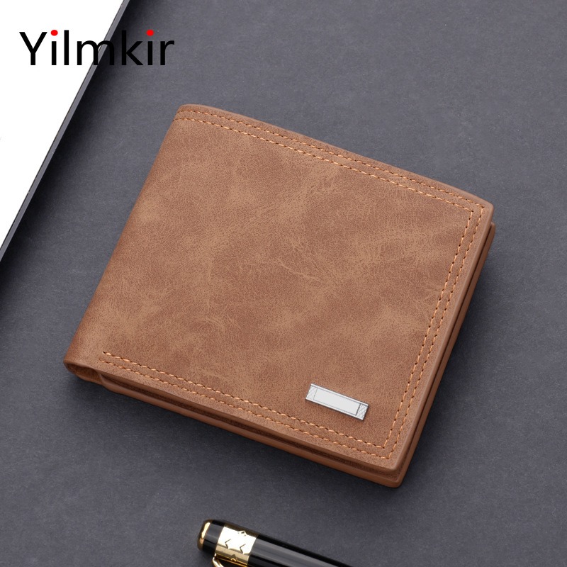 Business Men's Multi Card Credit Card Holder Coin Purse Fashion Retro ...