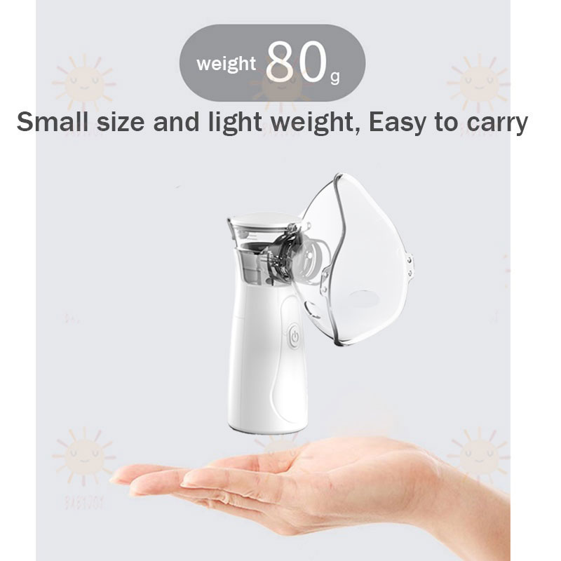 phLife Rechargeable Portable Nebulizer For Asthma Inhaler Nebulizer ...