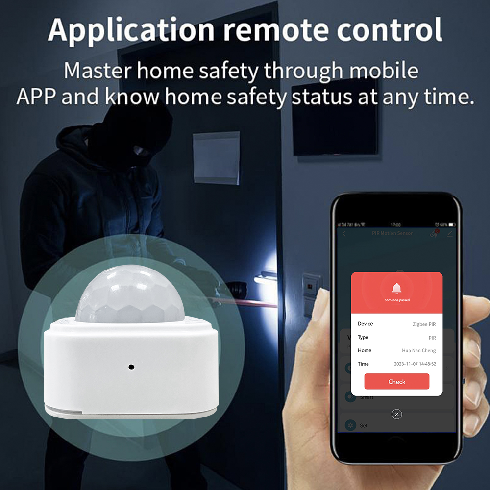 Onenuo Zigbee Human Body PIR Motion Sensor Detector Safe Smart Life ...