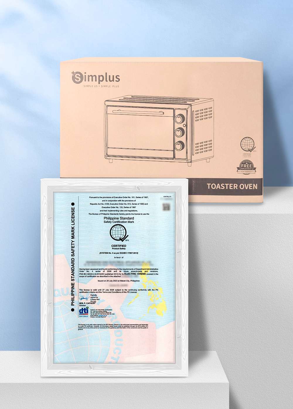 Simplus Electric Oven Multi-function Baking Machine 30L Large Capacity ...