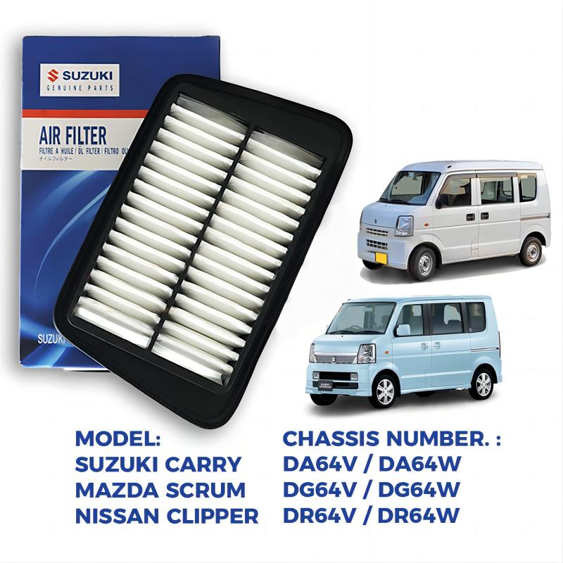 Suzuki Transformer DA64V DA64W Van Wagon Air Filter Air Cleaner Filter ...