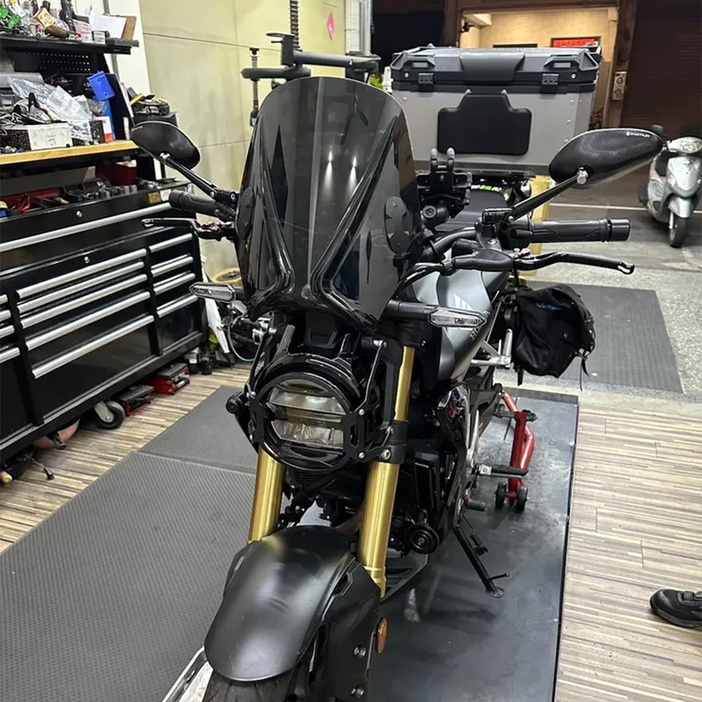 Motorcycle Windscreen Windshield Universal For Royal Enfield Bullet ...