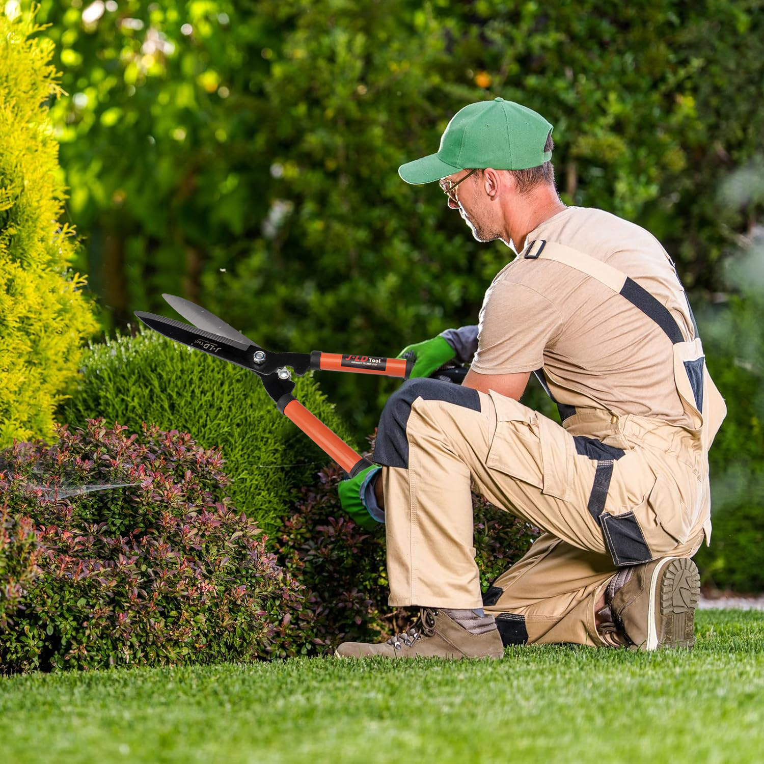 JLD TOOL Garden Scissor For Cutting/Trimming 53CM Lawn Scissors / Grass ...