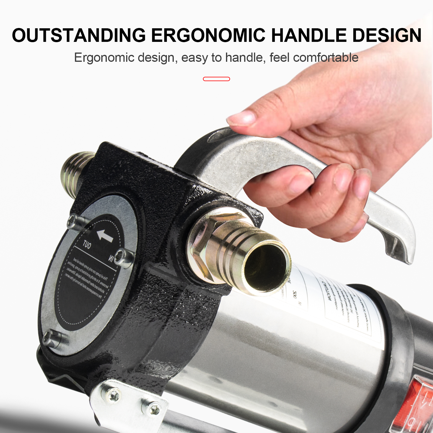 JLD Electronic Oil Pump 12V/24V dc liquid adding pump 320W 3300RMIN ...