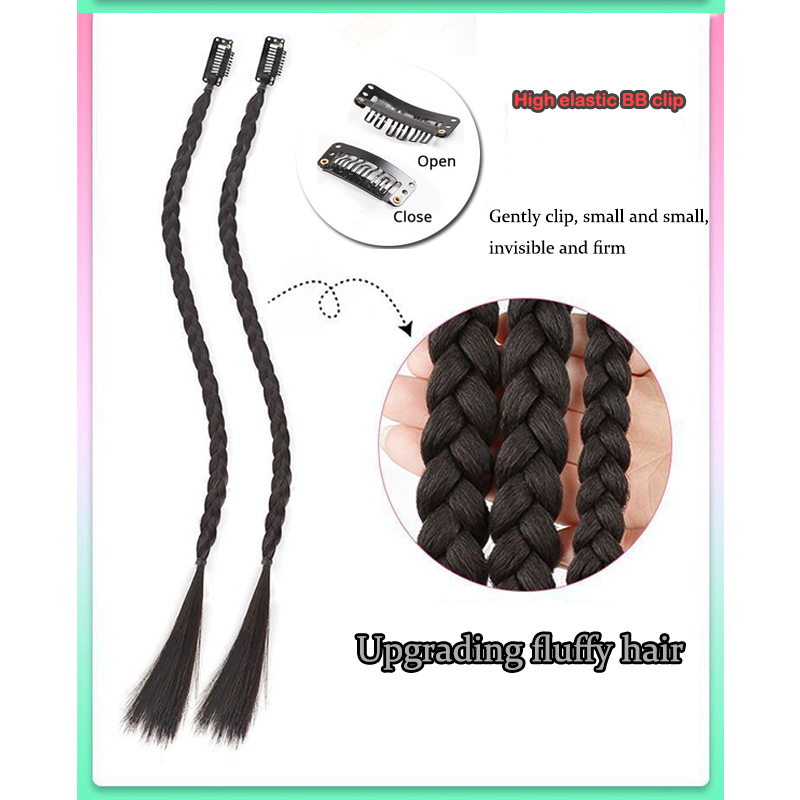1 Strand of 20 Inch Boxing Braided Wig Braids Equipped with Sturdy BB ...
