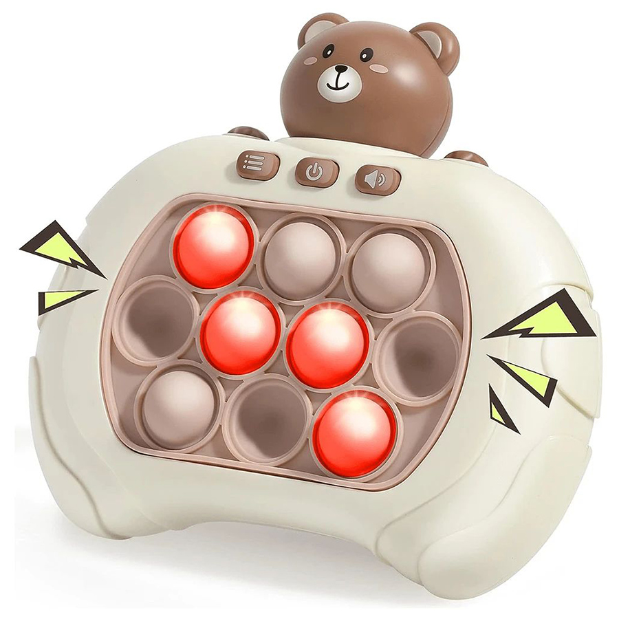 Christmas Kids' Fast Push Button Game Machine with Interactive Punching ...