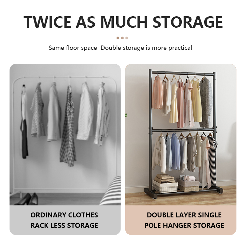 Sampayan Metal Heavy Duty Clothes Organizer Clothes Rack Drying Rack ...