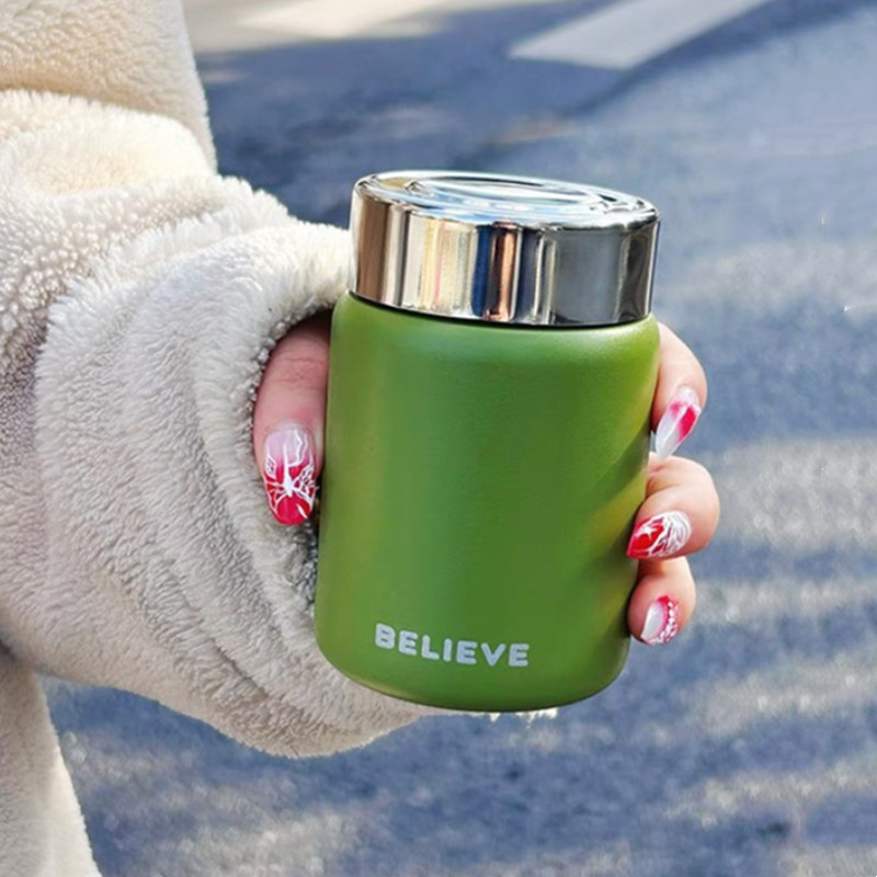 180ml Mini Stainless Steel 316 Thermal Flask Fashion Portable Pocket ...