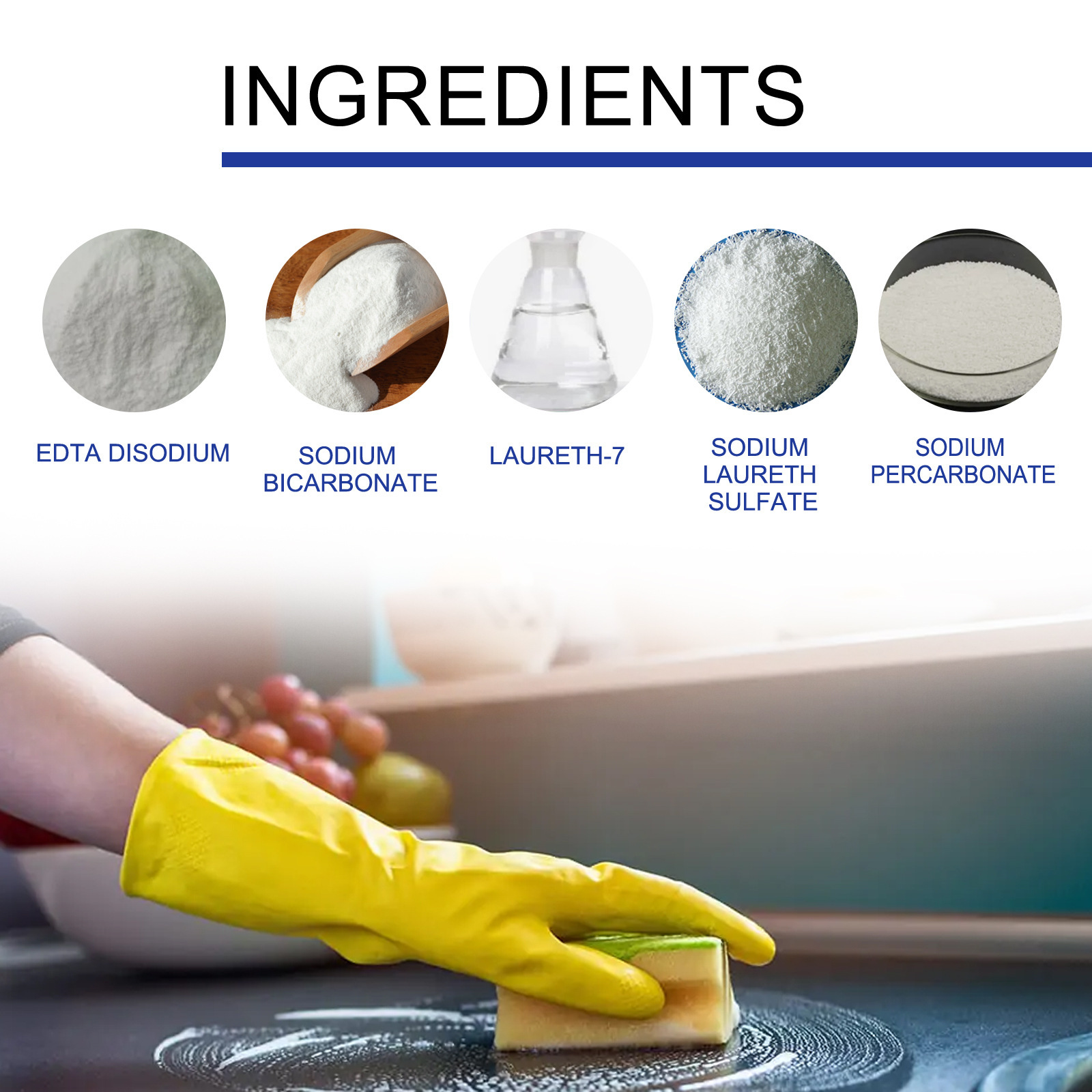 JAKEHOE Kitchen Cleaning Powder Cleaning Agent Degreasing | Shopee ...