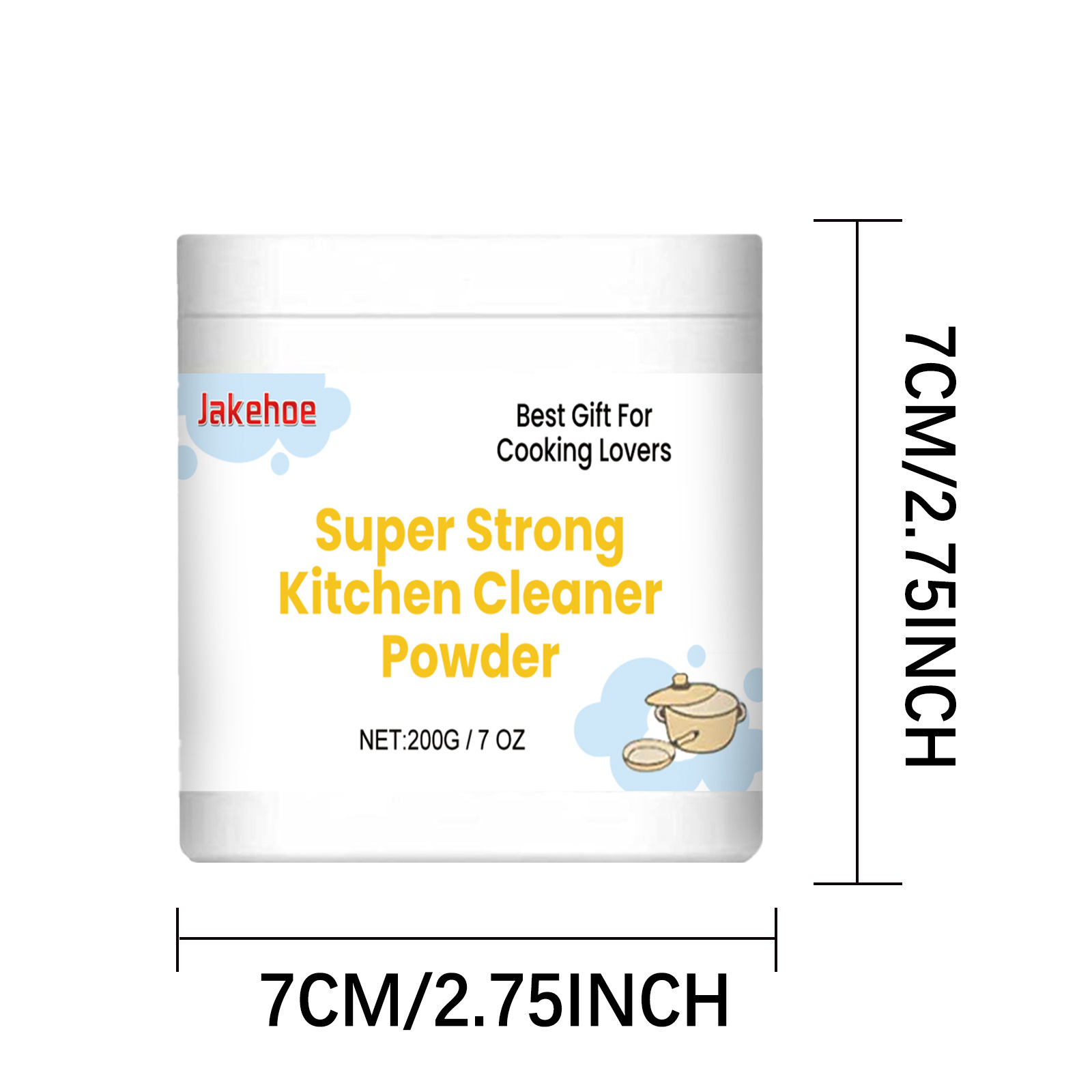 JAKEHOE Kitchen Cleaning Powder Cleaning Agent Degreasing | Shopee ...