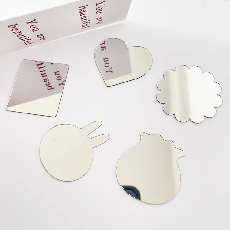 Mobile Phone Mirror Sticker Portable Makeup Mirror Mini Self-adhesive ...