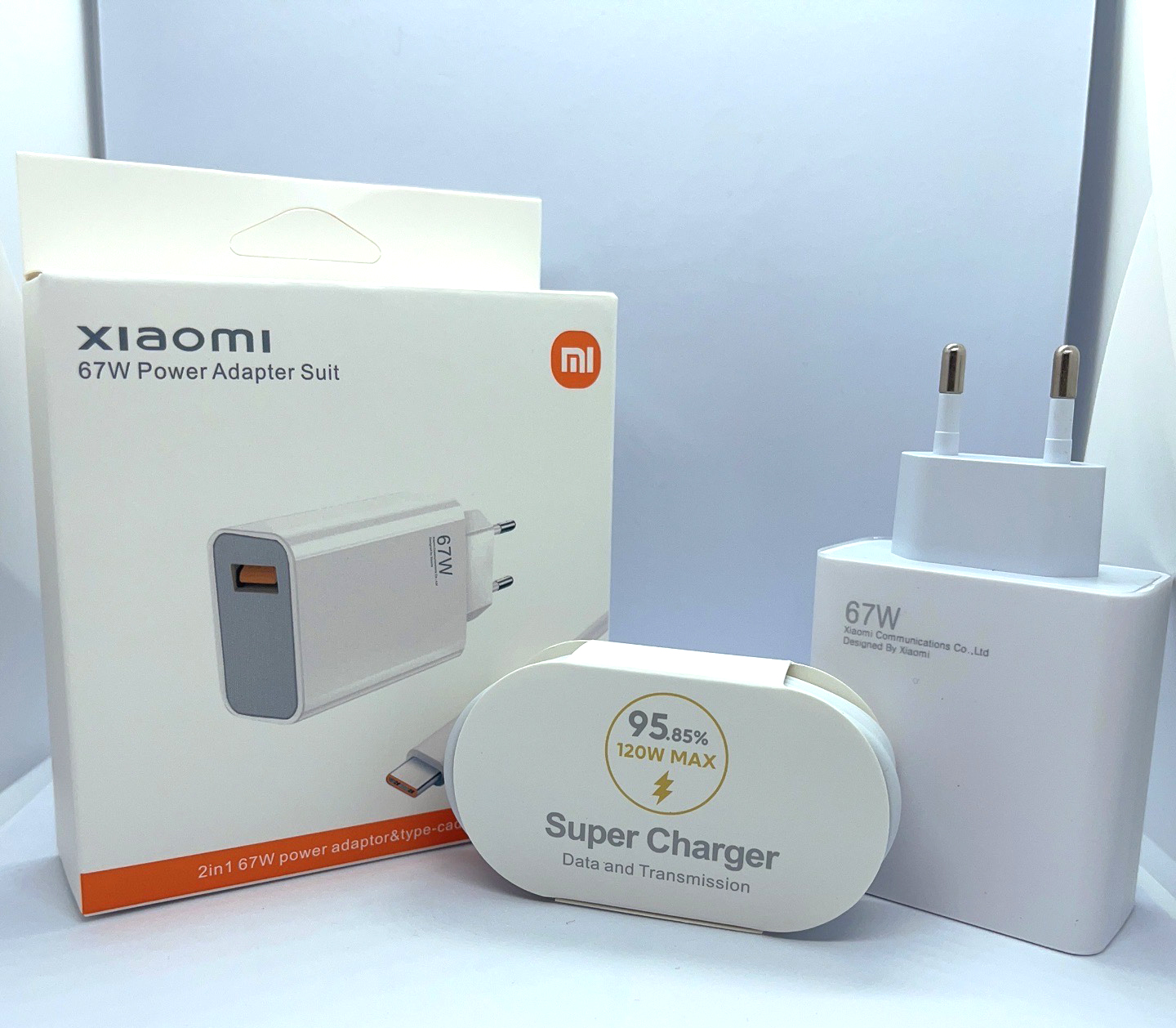 (Free gift) Xiaomi Redmi 67W Max mi turbo Charger Fast Charger EU QC 4. ...
