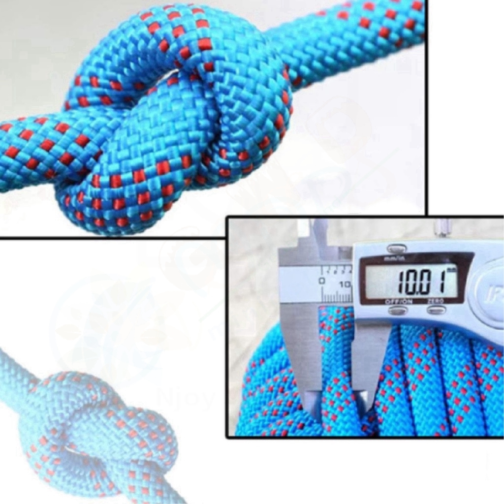 【Fast Shipping】10mm Climbing Rope Safety Rescue Utility Rope Static ...