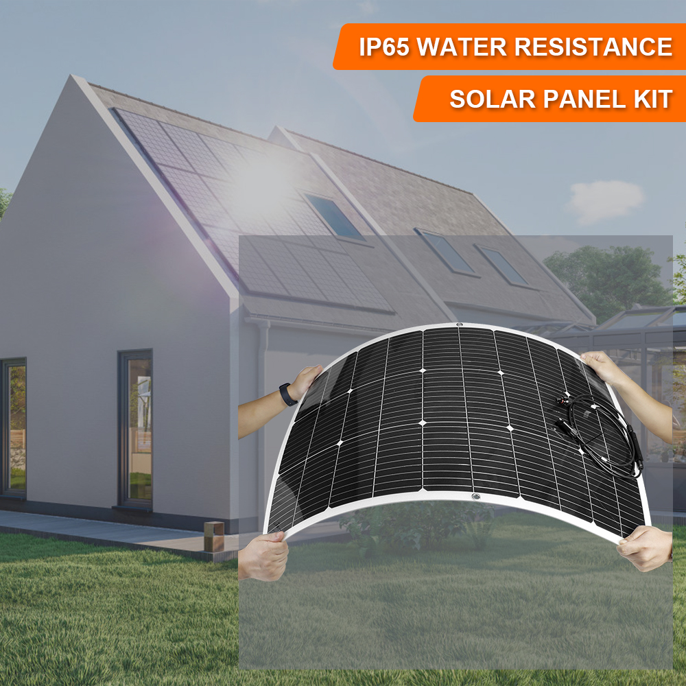 【Ready Stock】PowMr 60W Flexible Solar Panel 21.6Voc High Efficiency ...