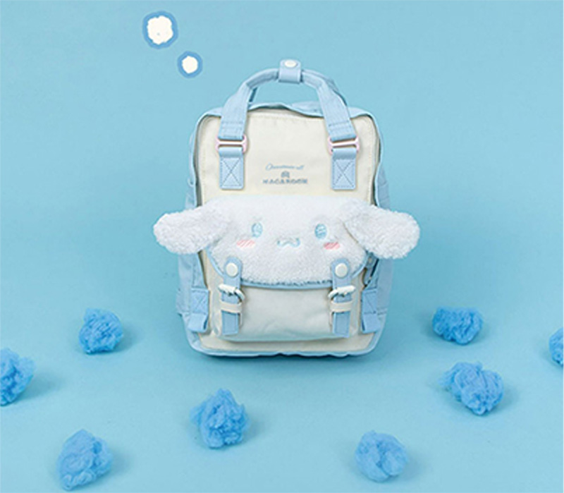 Cinnamoroll Doughnut Waterproof Backpack Versatile Girl Student'S ...