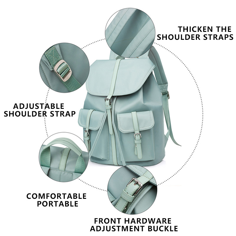 Fashion Korean Backpack for Women Anti-theft Waterproof Lightweight ...