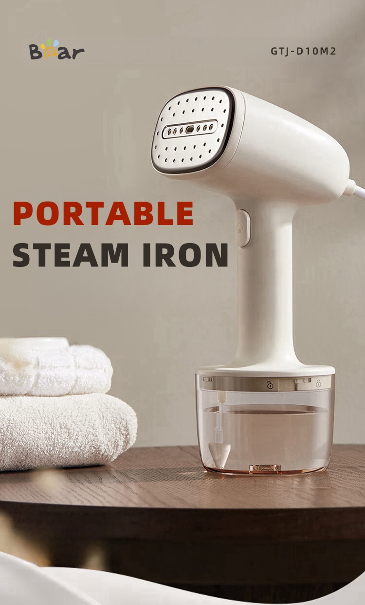 Bear Electric Steam Iron Portable Flat Iron for Clothes Plantsa ...
