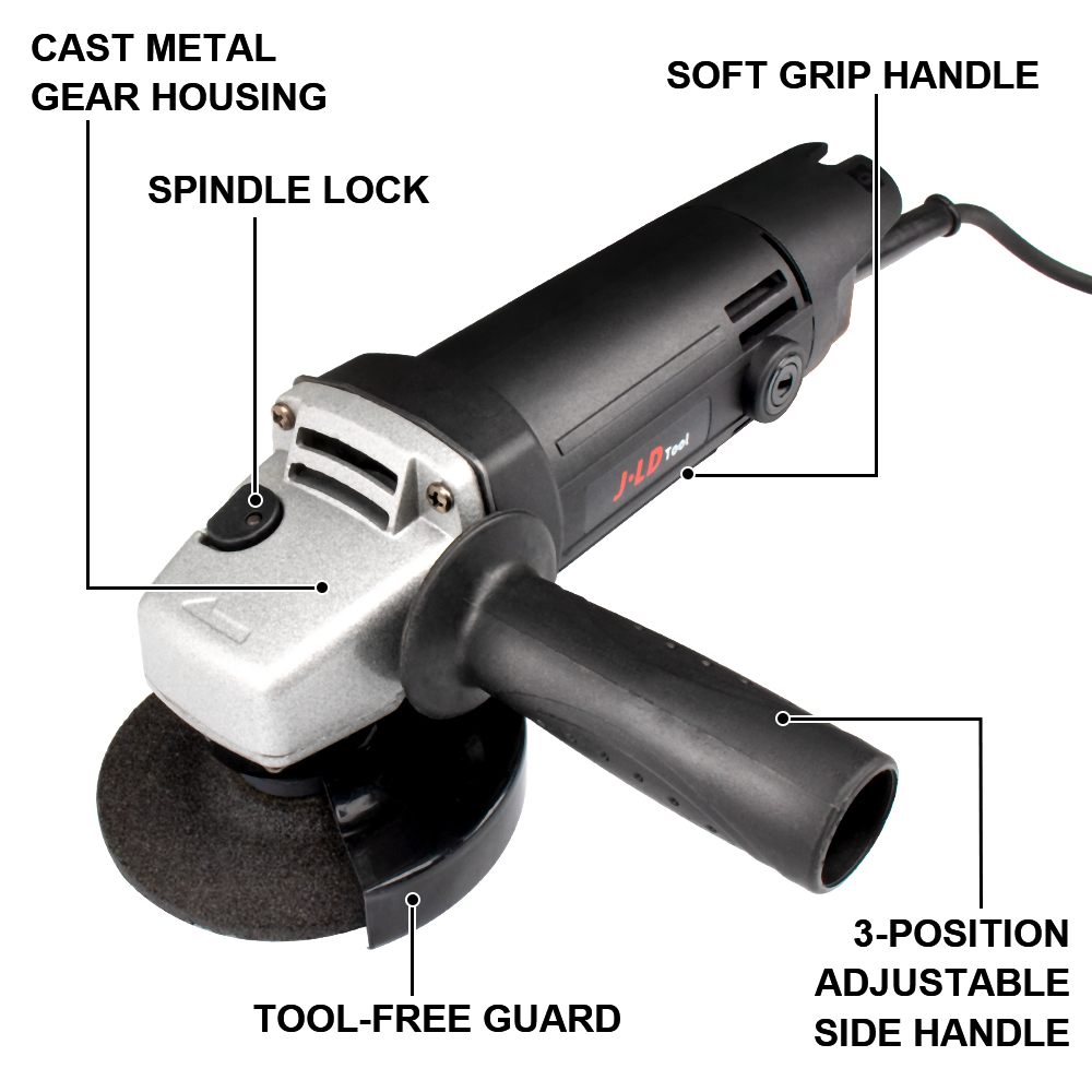 JLD 380W Grinders Tool Set 220V Grinder And Drill Set BLACK Grinding ...