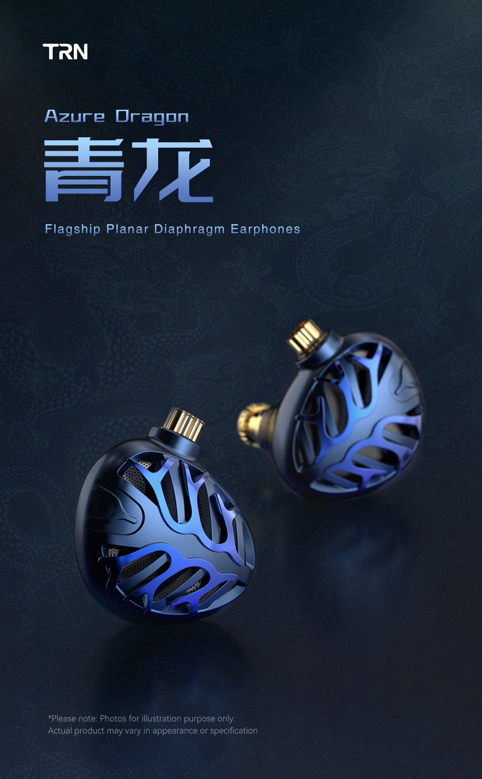 TRN Azure Dragon Earphones Earbuds Earphone Gaming Earphones With ...