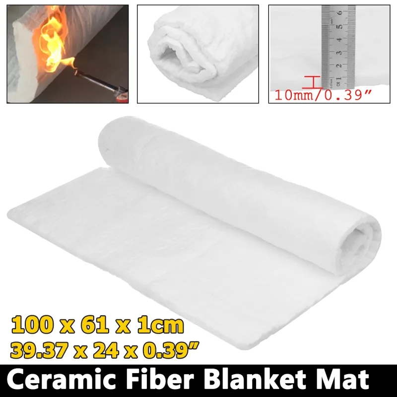 Ceramic Fibre Fire Blanket Heat Insulation fiber for Silencer, Ovens ...
